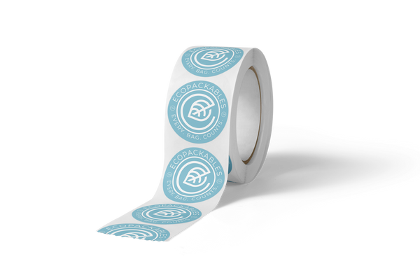 100% PCR Stickers – EcoPackables