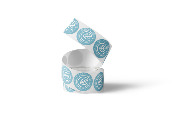100% PCR Stickers – EcoPackables