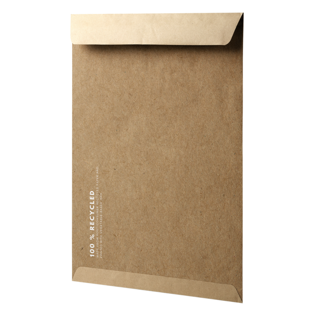 100% Recycled Kraft Paper Mailer – EcoPackables