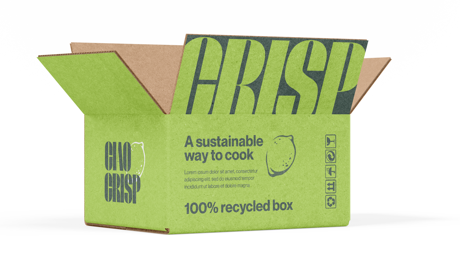 100% Recycled Cardboard Shipping Box – EcoPackables