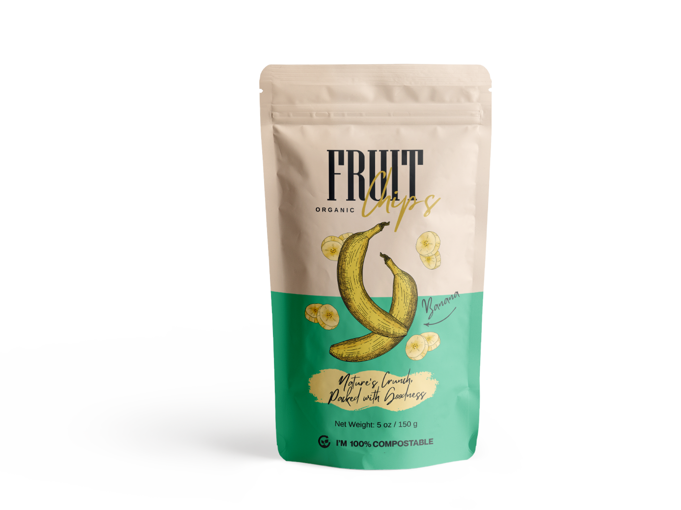 EcoPackables Compostable Stand-Up Pouch