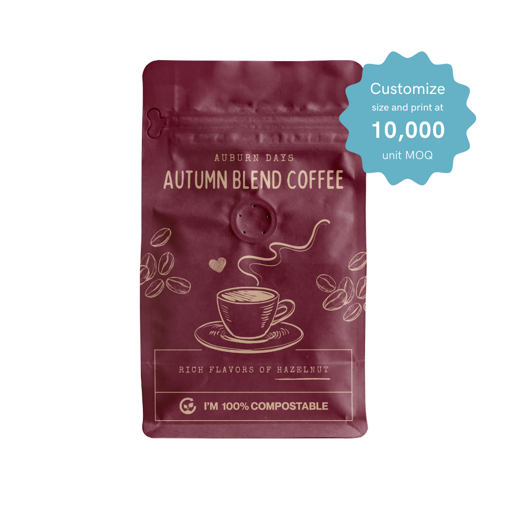 EcoPackables Home Compostable Coffee Pouch